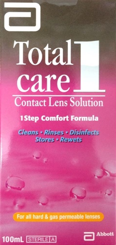 TotalCare1 Solution (100mL) available from Sweeteyes.co.nz