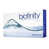 Biofinity 3 pack available from Sweeteyes.co.nz