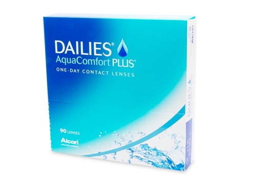 DAILIES Aqua Comfort Plus 90 Pack available from Sweeteyes.co.nz